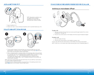 Plantronics supraplus wireless user guide | PPT
