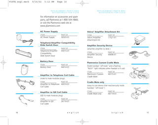 Plantronics vista m12 user guide | PPT