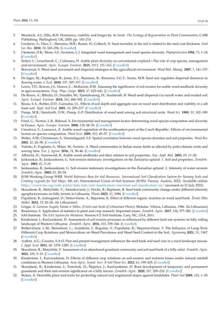 soil seedbank and their to soil properties | PDF