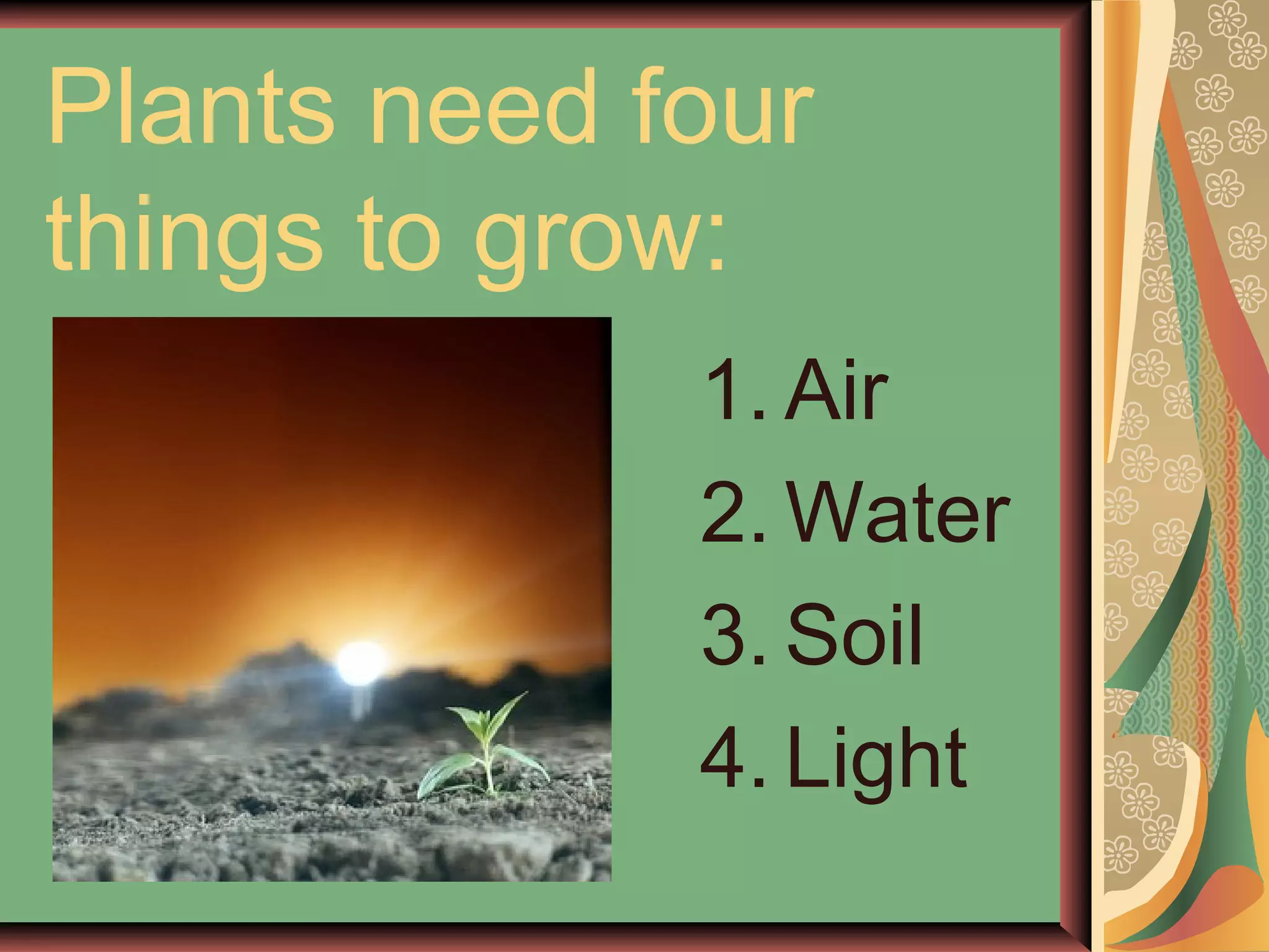 Second Grade Science: Plants | PPT