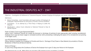 Plant Safety & Labour Laws | PPTX