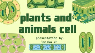 plants and animals cell ppt for students. topper streak | PDF