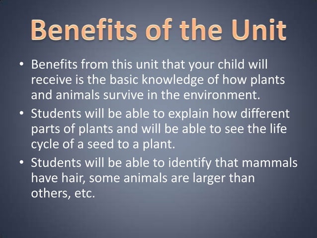 Plants & animals | PPT