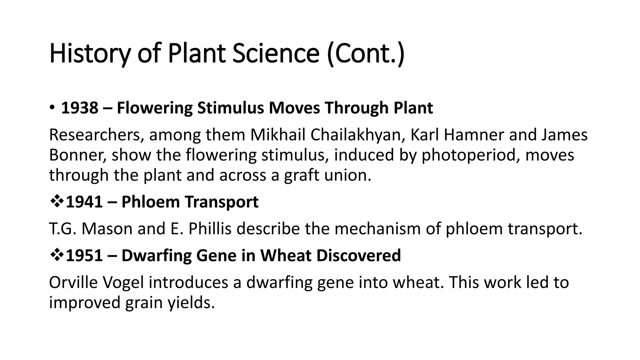 Plant science | PPTX