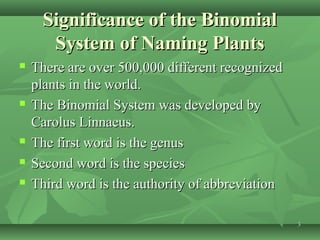 Plant science | PPT