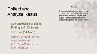 Plants Growth with Regard to Type of Soil.pptx