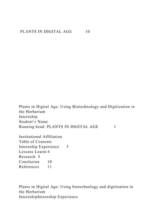PLANTS IN DIGITAL AGE10Plants in .docx