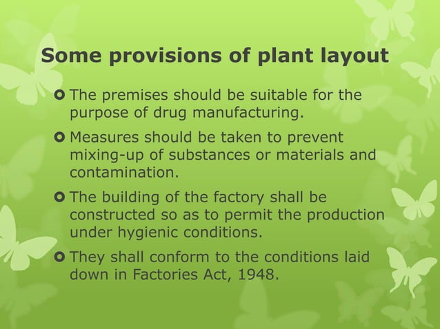 Plant site selection and layout | PPTX | Gardening | Home & Garden