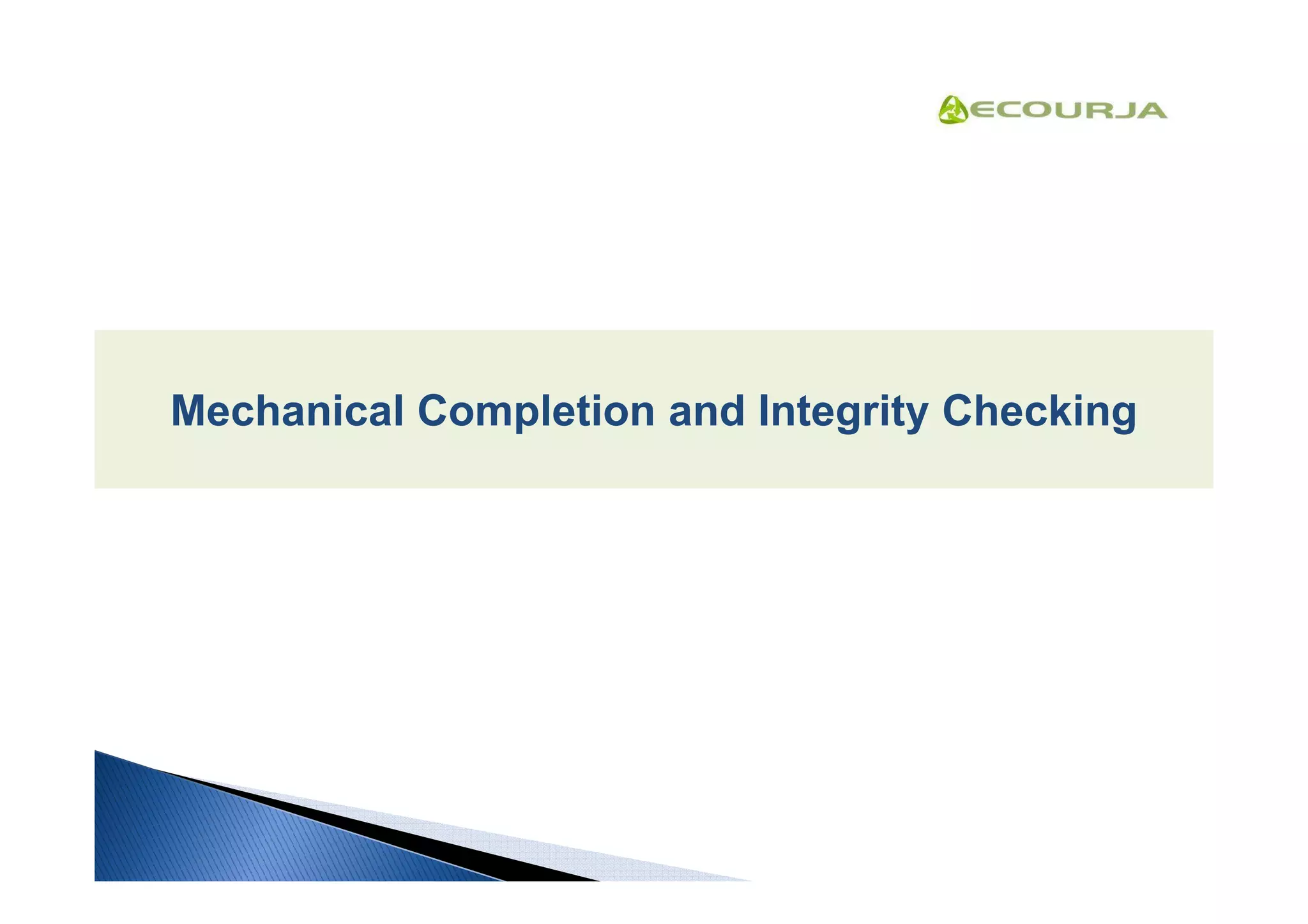 World Class Manufacturing:Plant Start Up and Commissioning Procedure | PDF