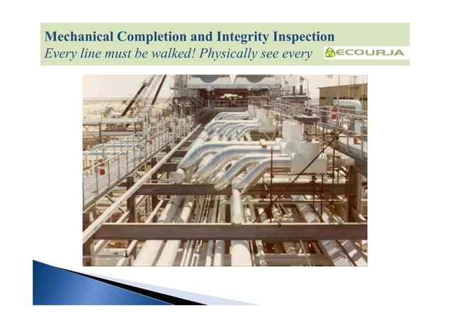 World Class Manufacturing:Plant Start Up and Commissioning Procedure ...