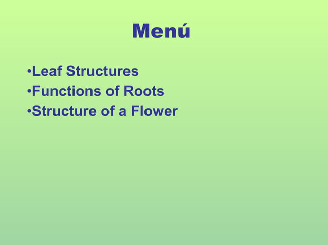 Plant structure adaptations and responses | PPT