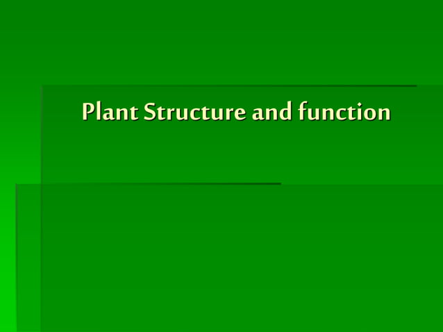 Plant structure and function powerpoint | PPT | Gardening | Home & Garden