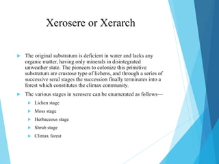 Plant succession | PPTX