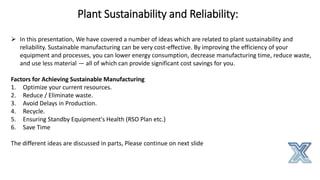 Plant Sustainability and Relaibility.pptx
