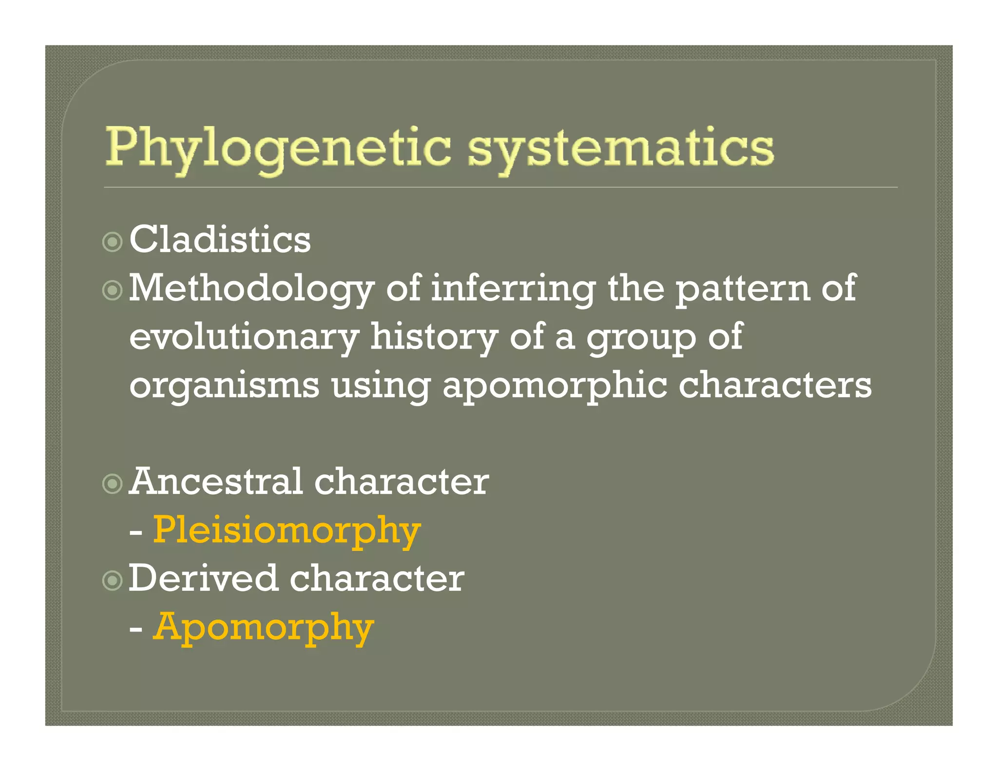 Plant systematics | PDF
