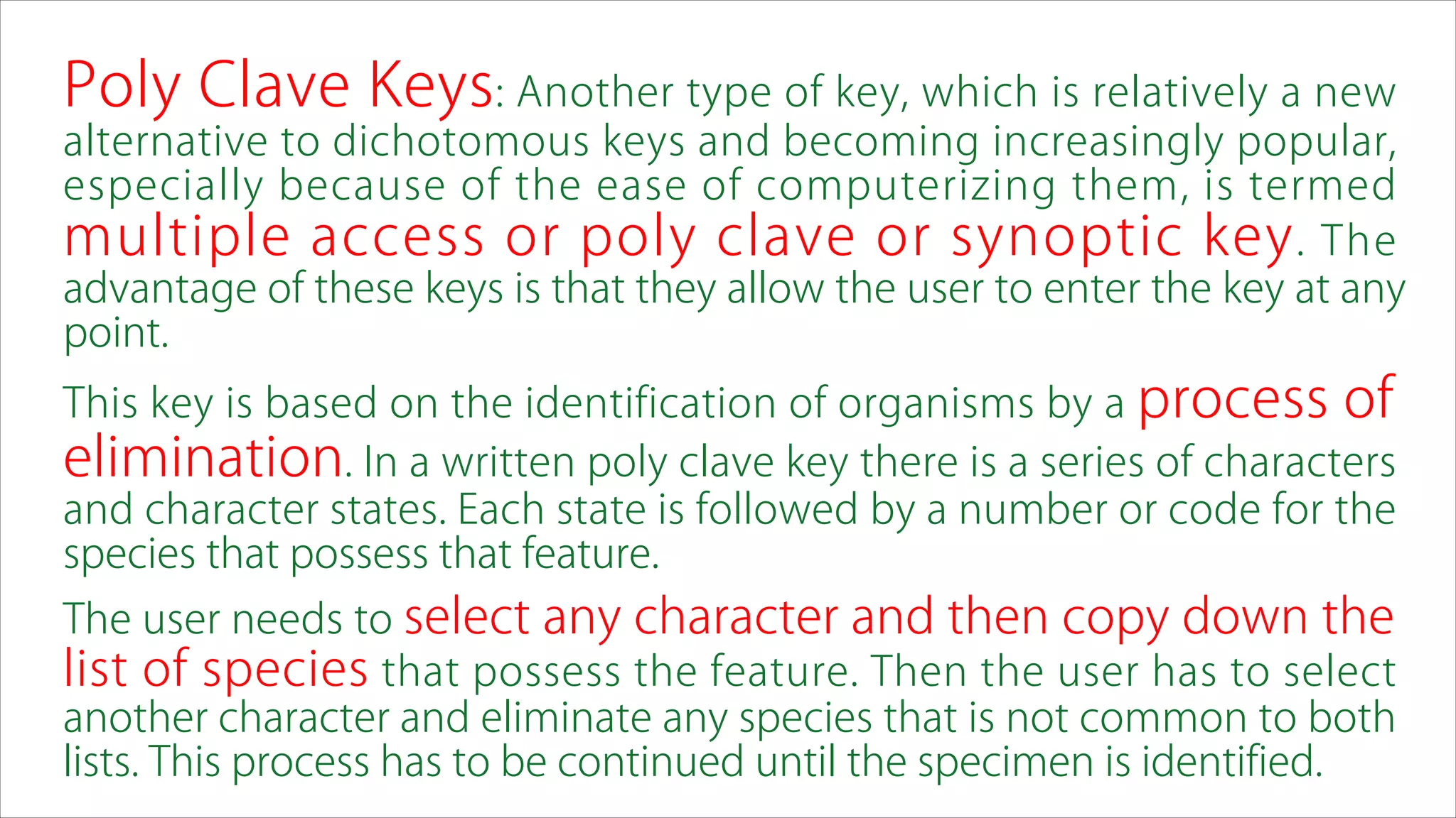 Plant taxonomic keys - Botany | PDF
