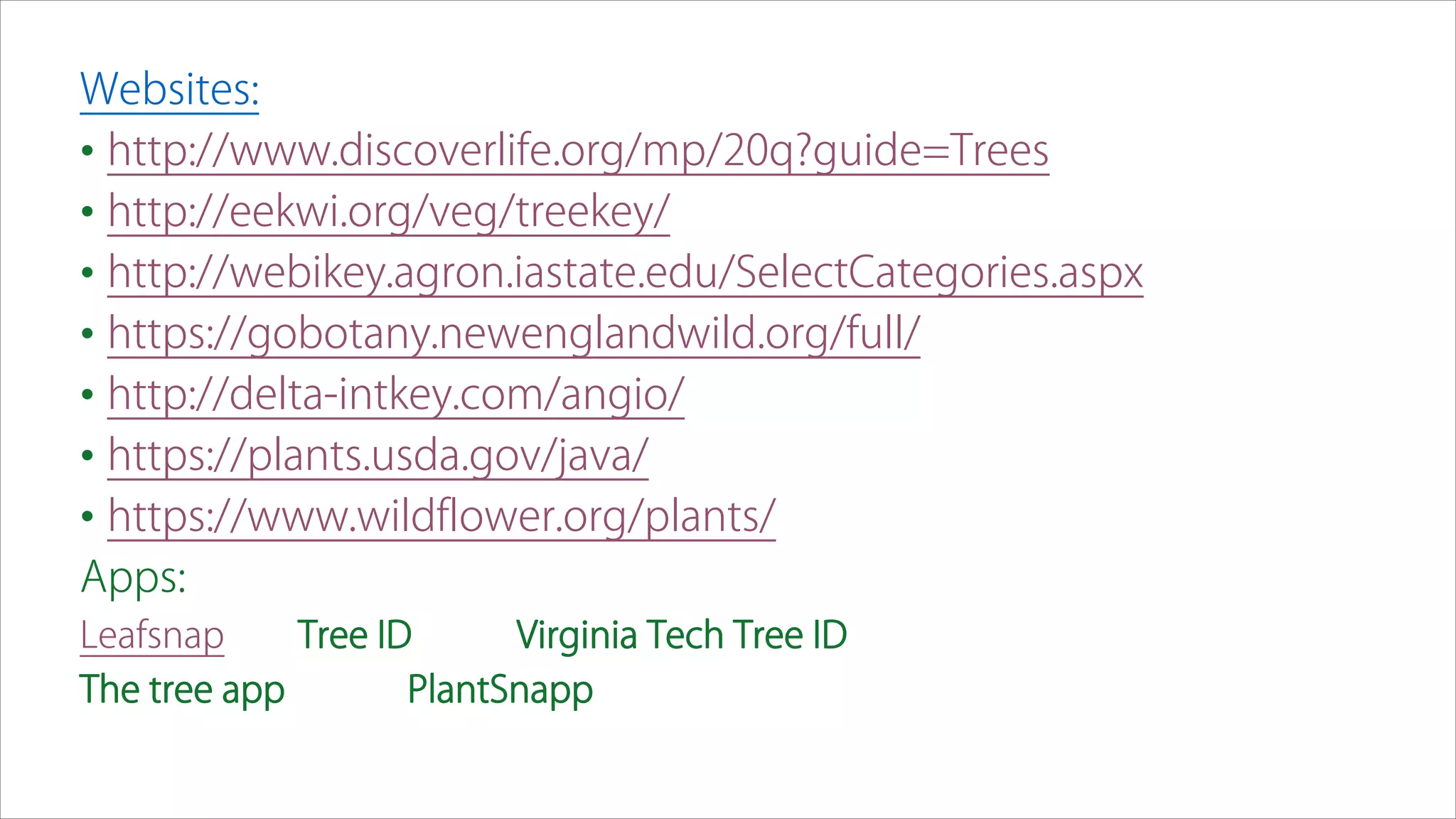 Plant taxonomic keys - Botany | PDF