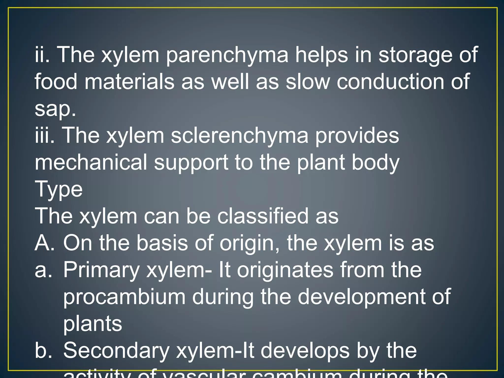 Plant tissue 2 | PPTX