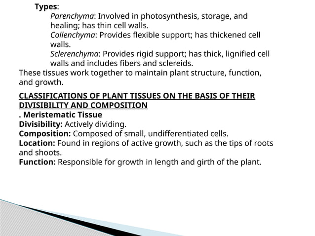 PLANT TISSUE by Akash Mahakur.pptx botany carrier | PPT