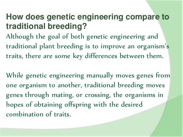 genetic engineering