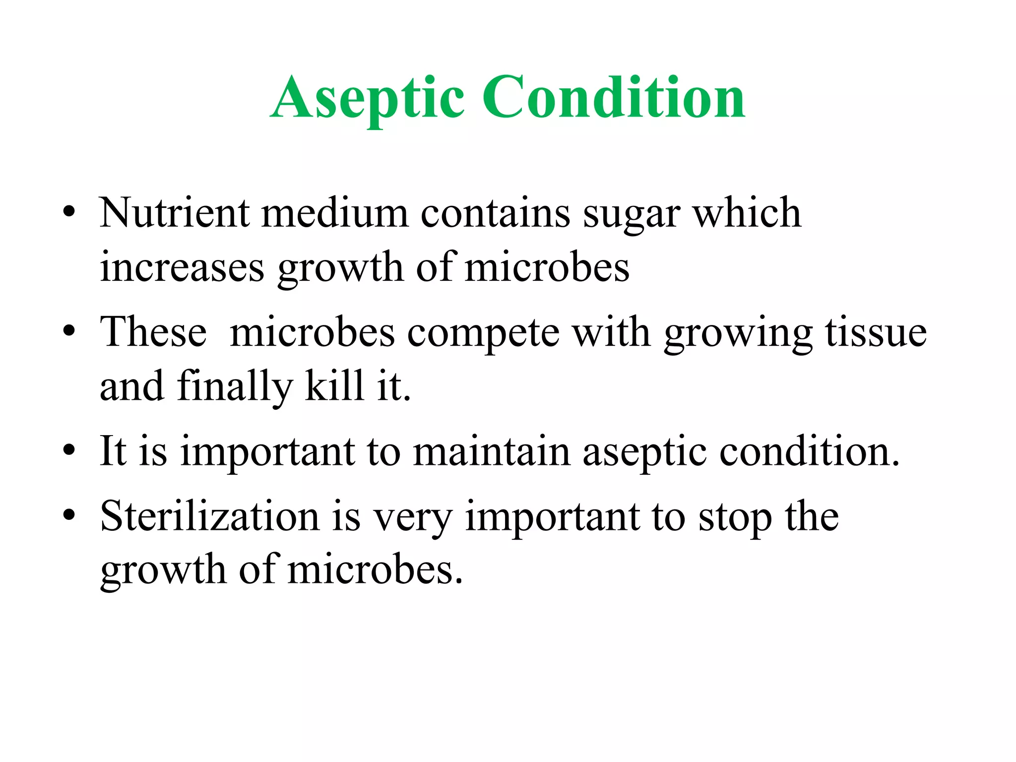 Plant tissue culture | PPTX