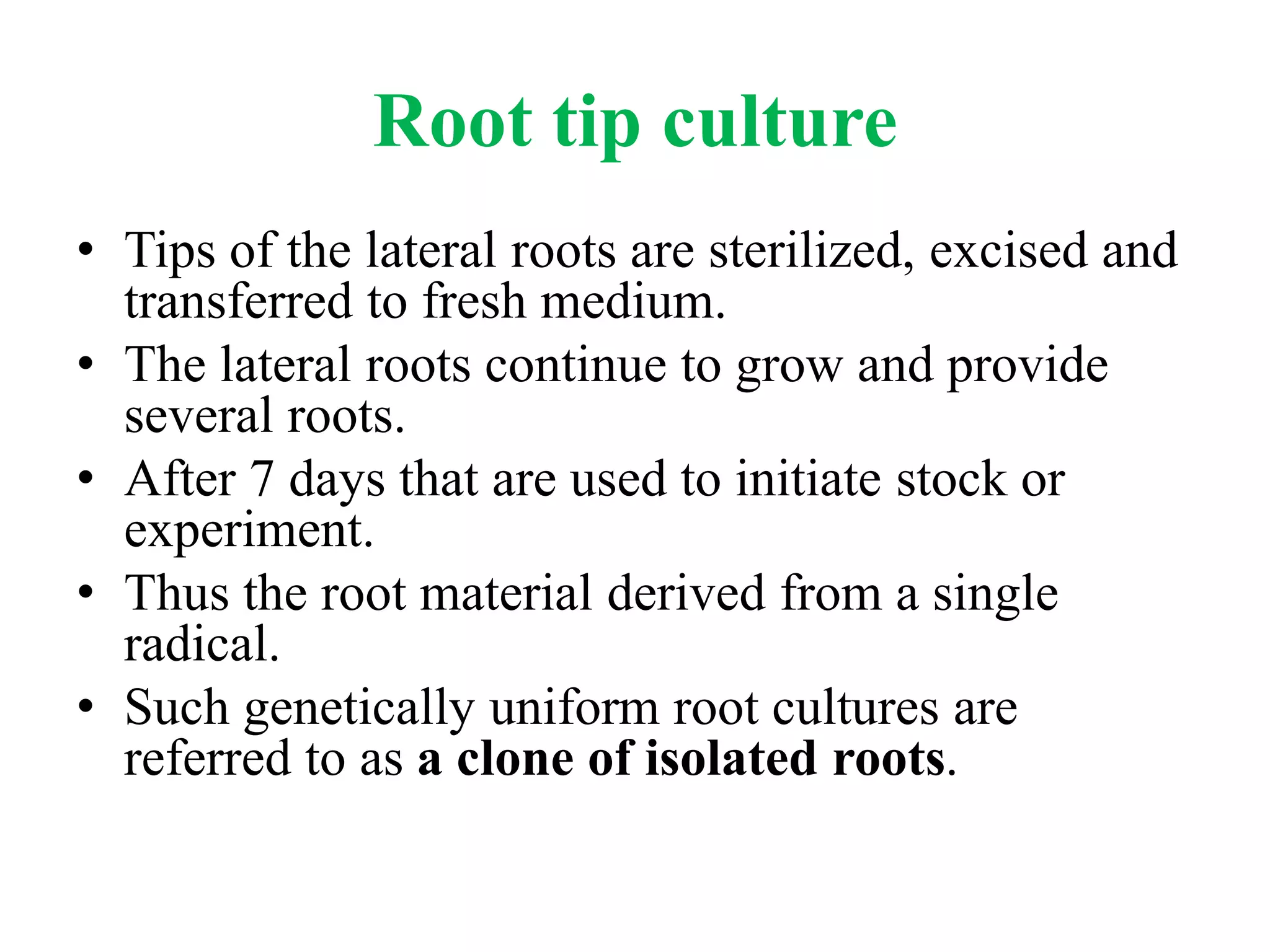 Plant tissue culture | PPTX