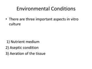 Plant tissue culture | PPT