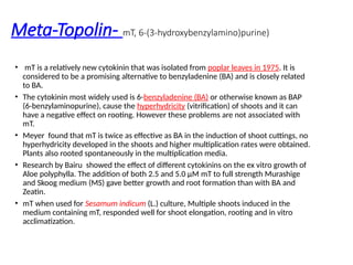 Plant Tissue Culture-Effects of Chemical Factors.ppt