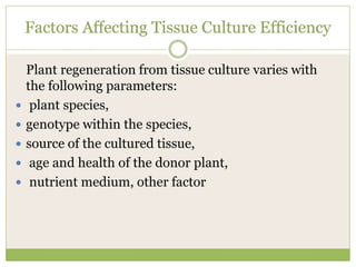 Plant Tissue culture and Techniques.pptx