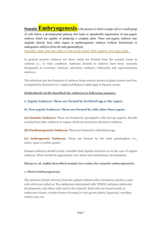 Totipotency or Plant Tissue Culture Detailed Notes | PDF