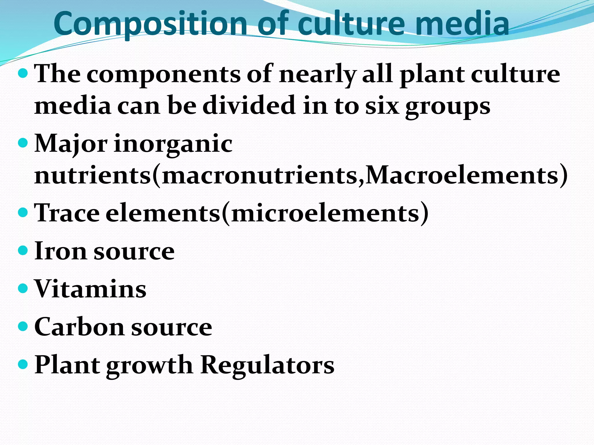 Plant tissue culture for b.pharm | PPTX