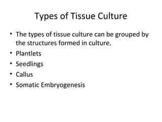 Plant tissue culture march 2 | PPT