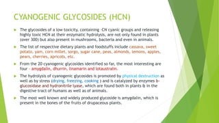 ENDOGENOUS Plant toxins | PPTX