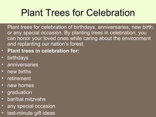Plant Trees! | PPT