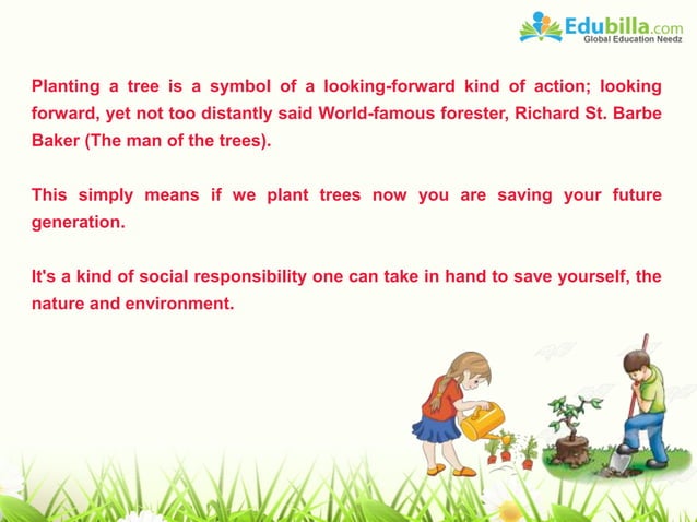 Plant trees save lives | PPTX | Gardening | Home & Garden