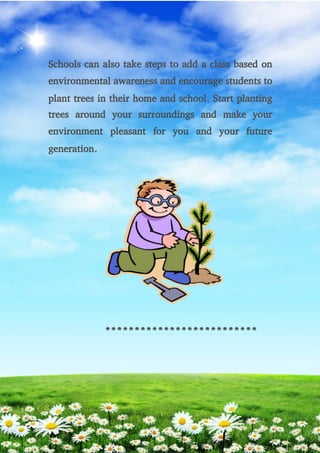 Plant Trees To Save Future | PDF