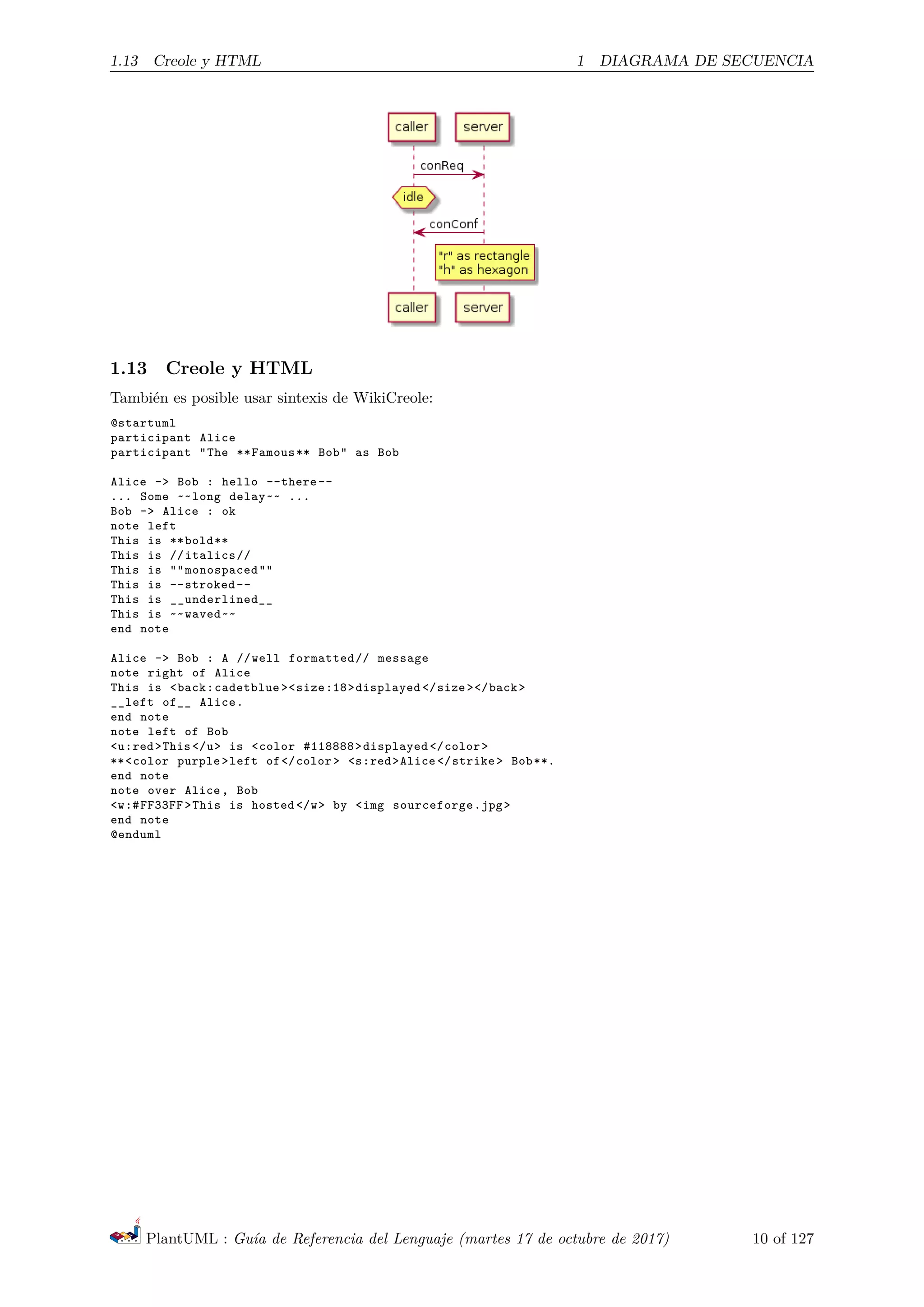 Plant uml language_reference_guide_es | PDF