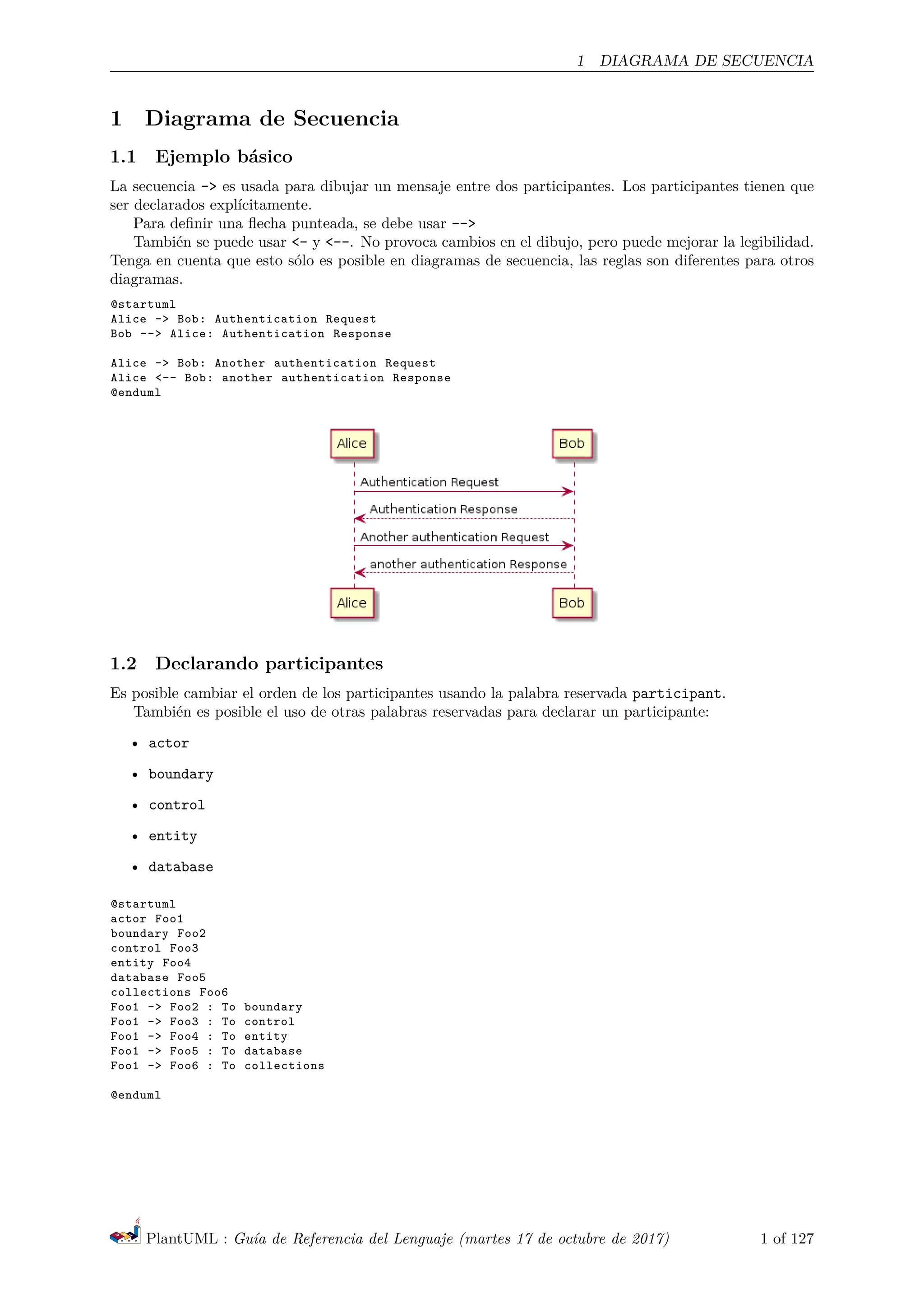 Plant uml language_reference_guide_es | PDF