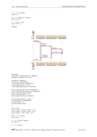 Plant uml language_reference_guide_fr | PDF