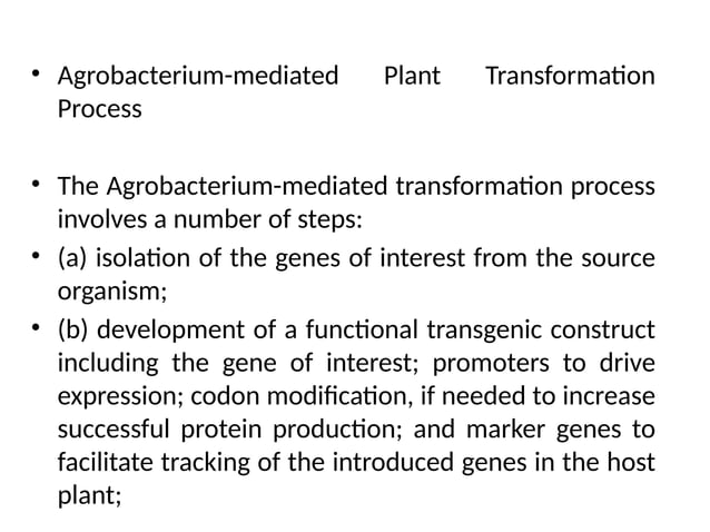 Plant Vectors.pptx by taimoor khan biotech | PPT
