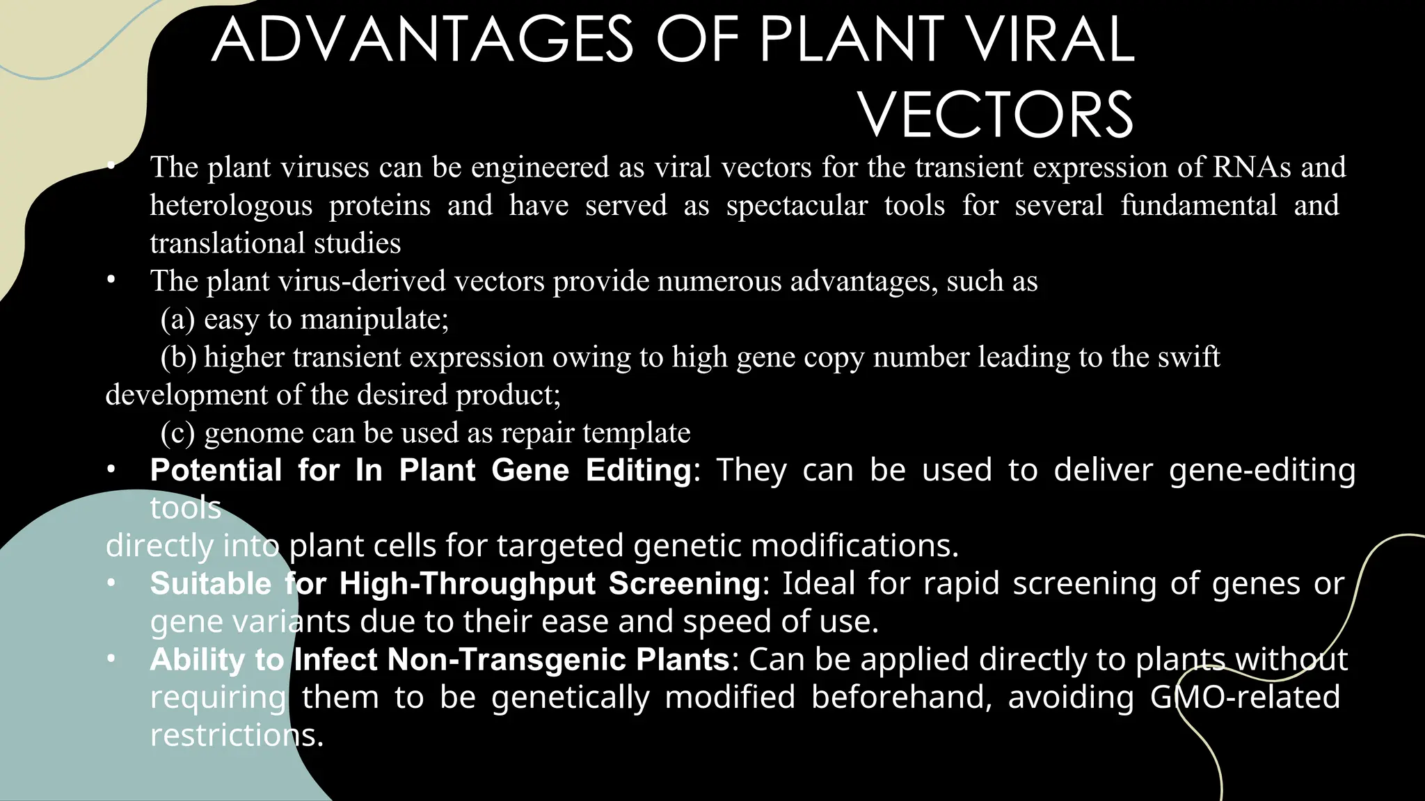 PLANT VIRAL VECTORS.ppt