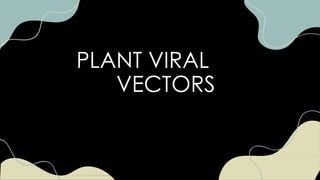 PLANT VIRAL VECTORS.ppt