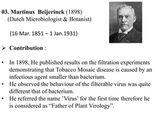 Plant virology | PPTX