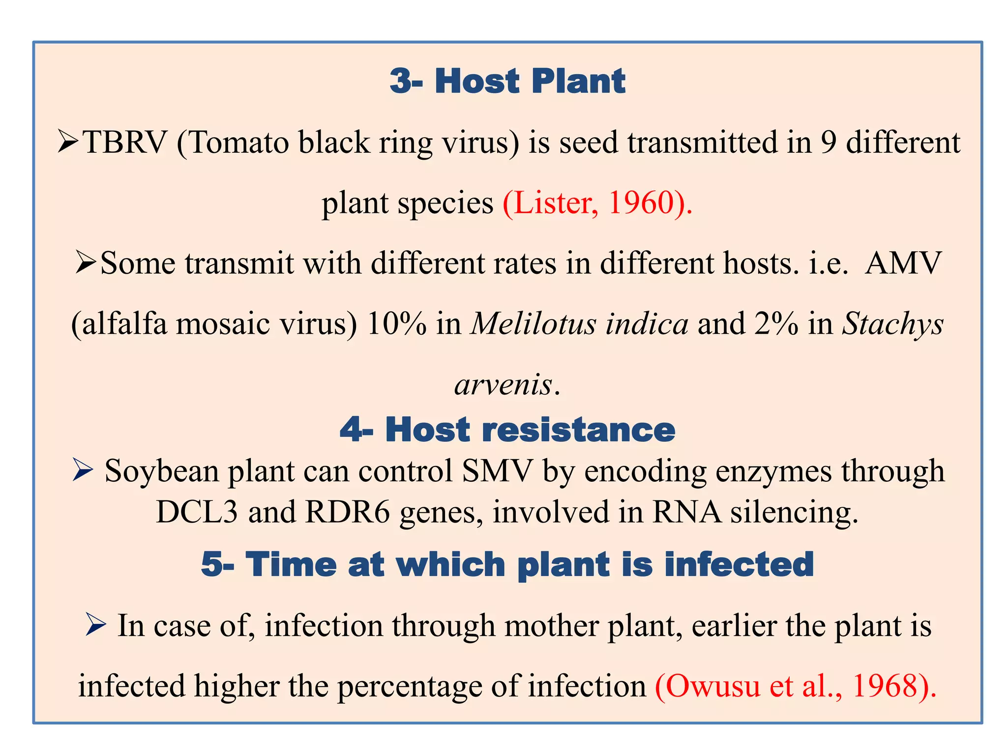 Plant viruses transmission through seed, sap and vegetative propagation ...