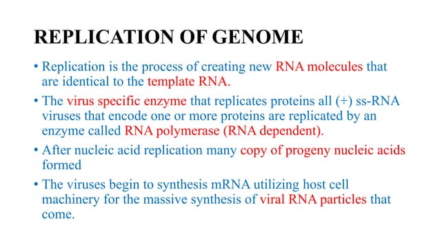 PLANT VIRUS REPLICATION.pptx | Biological Sciences | Science