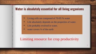 properties of water | PPT