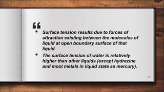properties of water | PPT