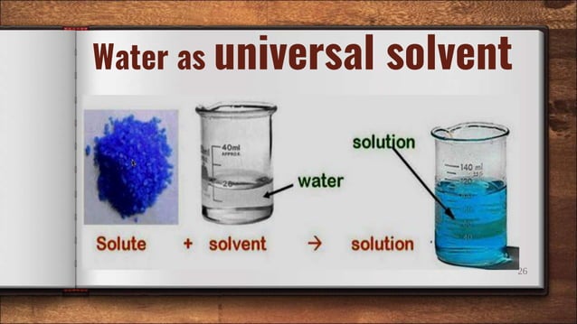 properties of water | PPT | Chemistry | Science