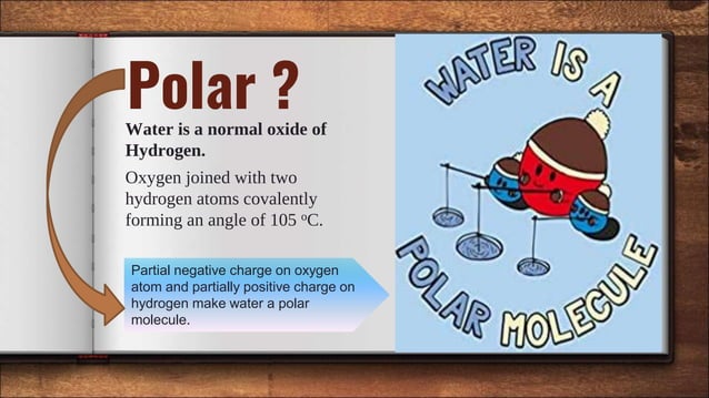 properties of water | PPT | Chemistry | Science