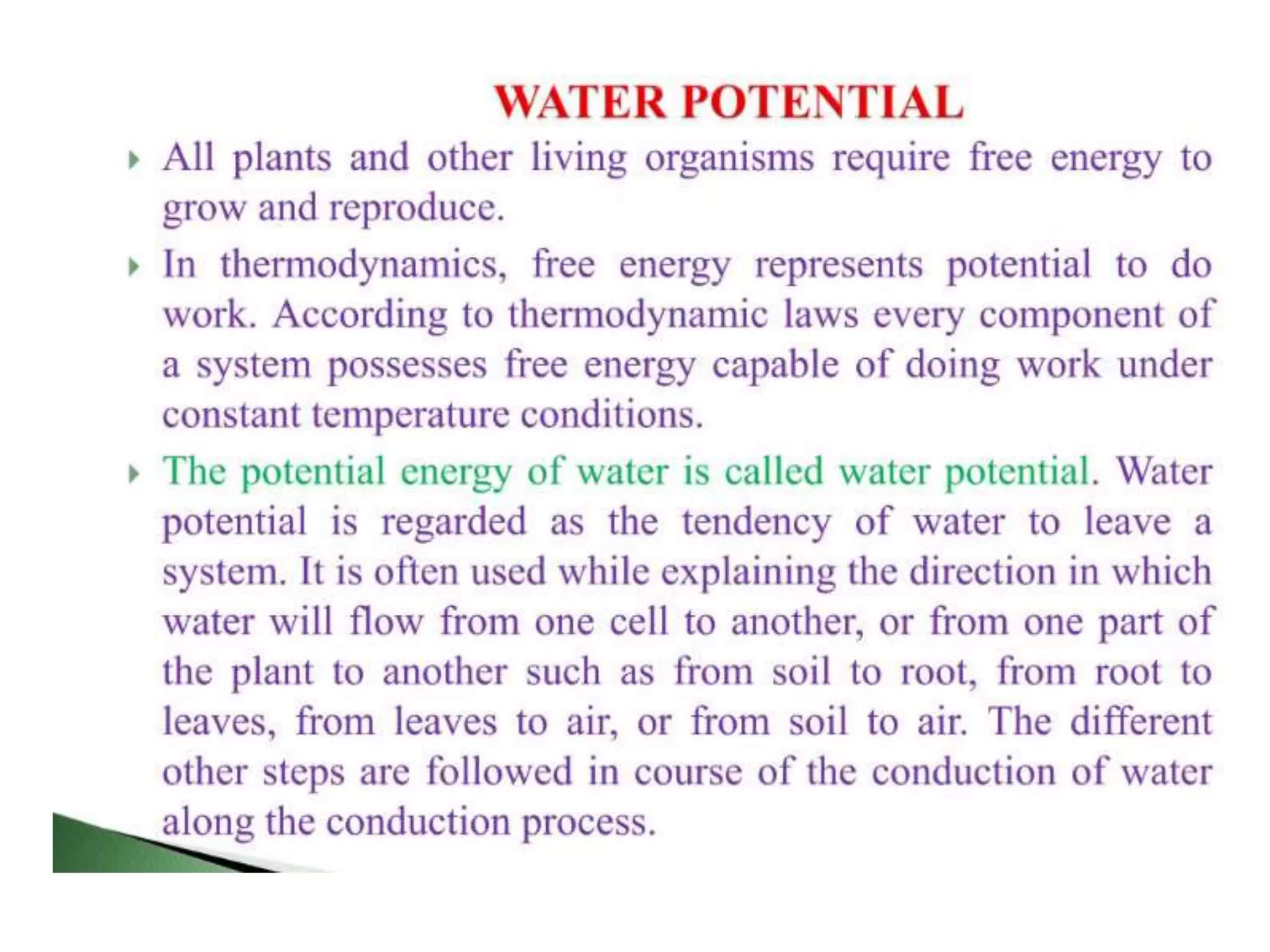 plant water relation, transpiration, root pressure and transpirational ...